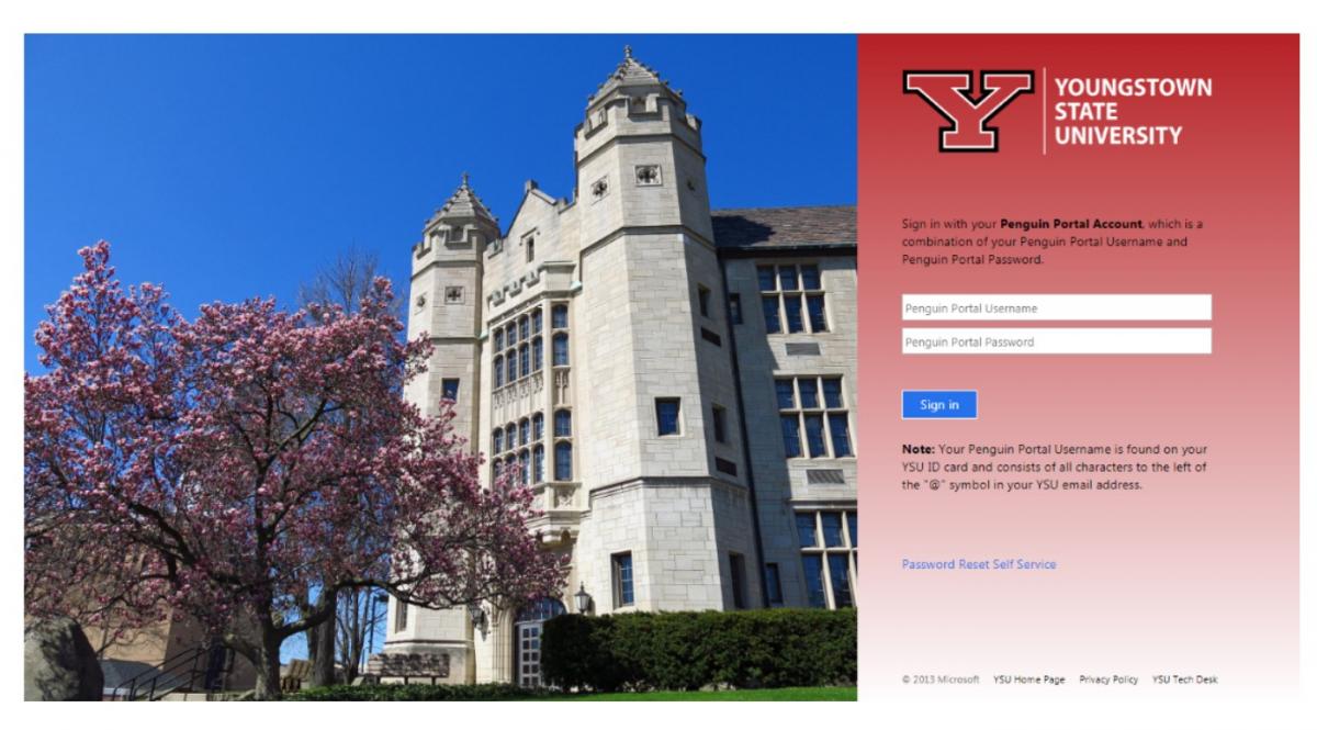 Ysu Penguin Portal